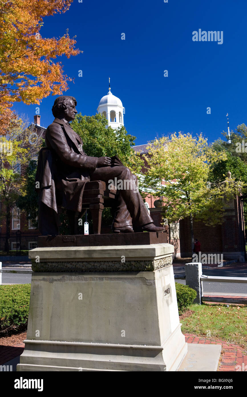 Harvard University Campus, Cambridge, Massachusetts, USA Stock Photo ...