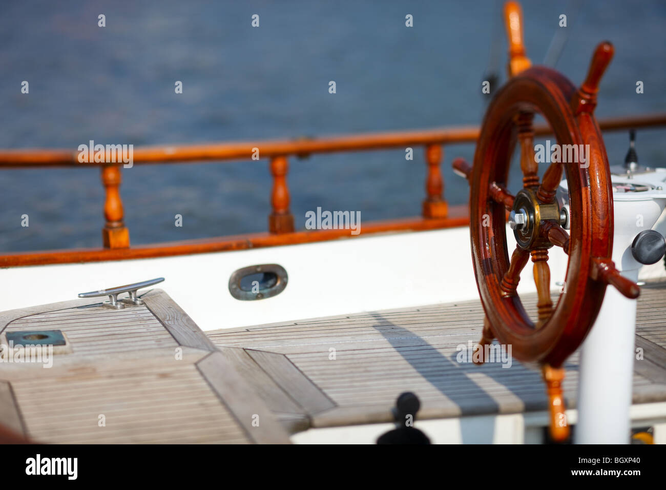 Steer compass sailing boat yacht hi-res stock photography and images ...