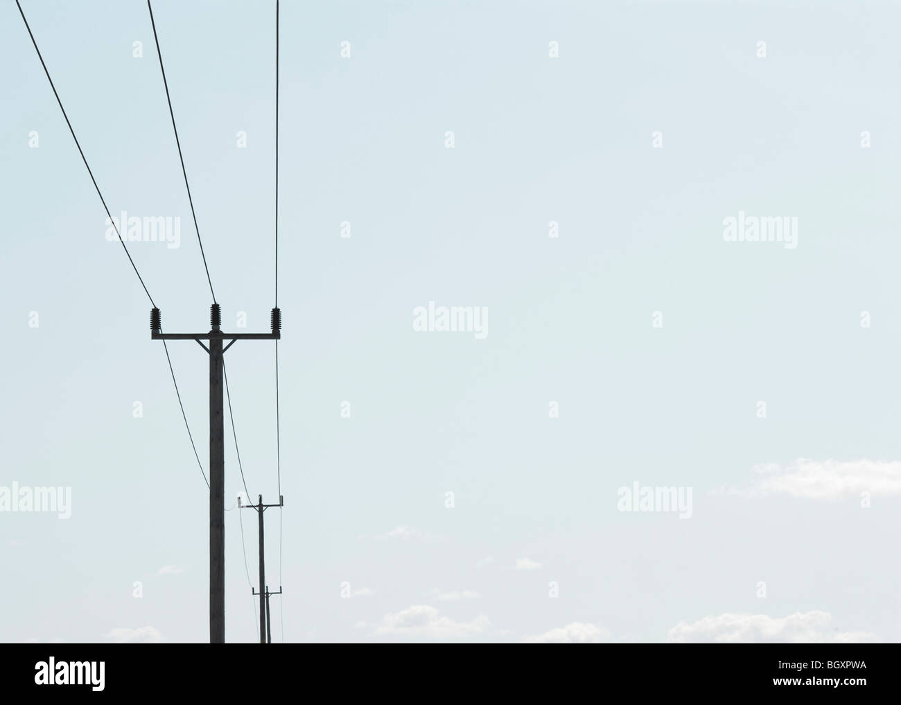 Telegraph line hi-res stock photography and images - Alamy