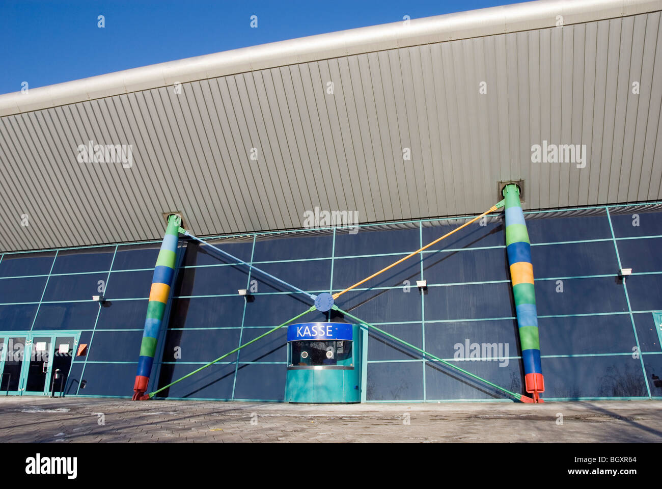 Ball sport hall Stock Photo - Alamy