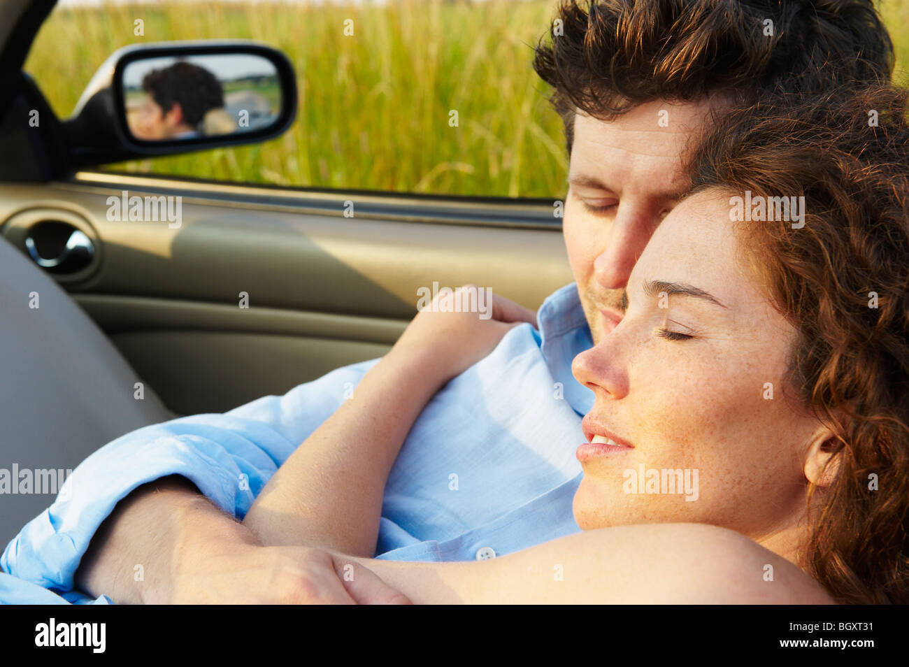 Woman laying down car hi-res stock photography and images - Alamy