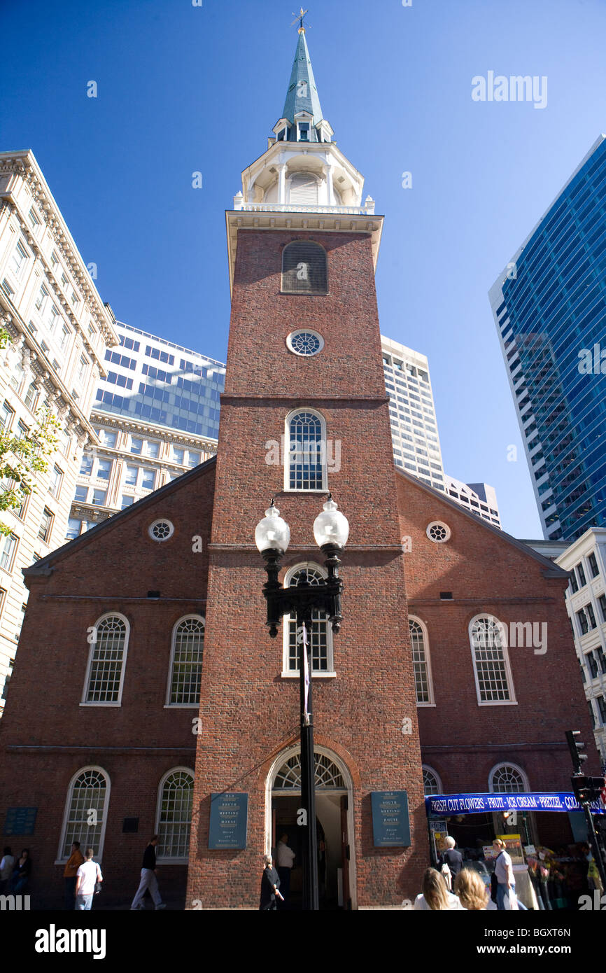 Old South Meeting House, Boston, Massachusetts, USA Stock Photo - Alamy