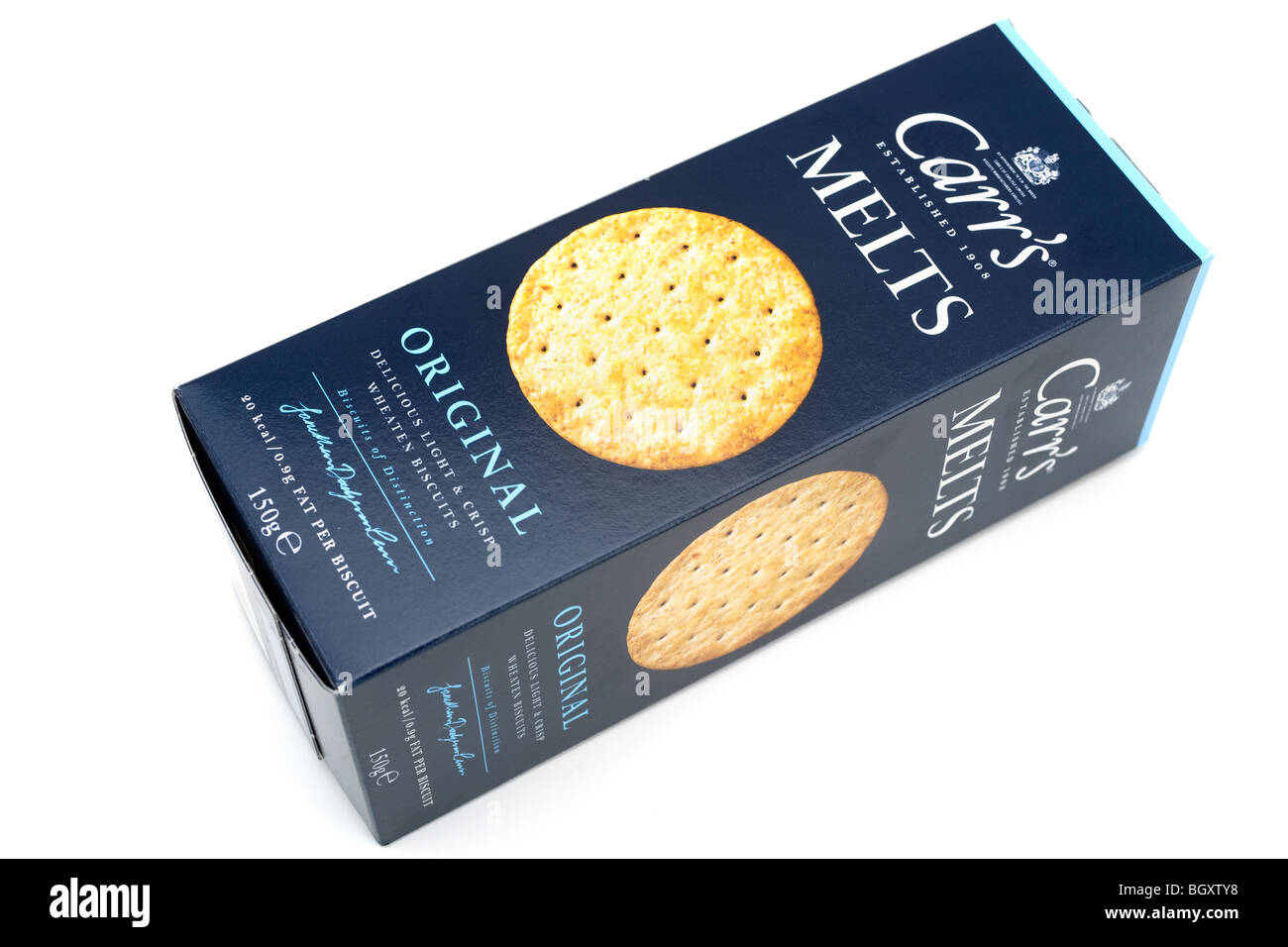 Box of Carr's original melts wheaten biscuits Stock Photo - Alamy