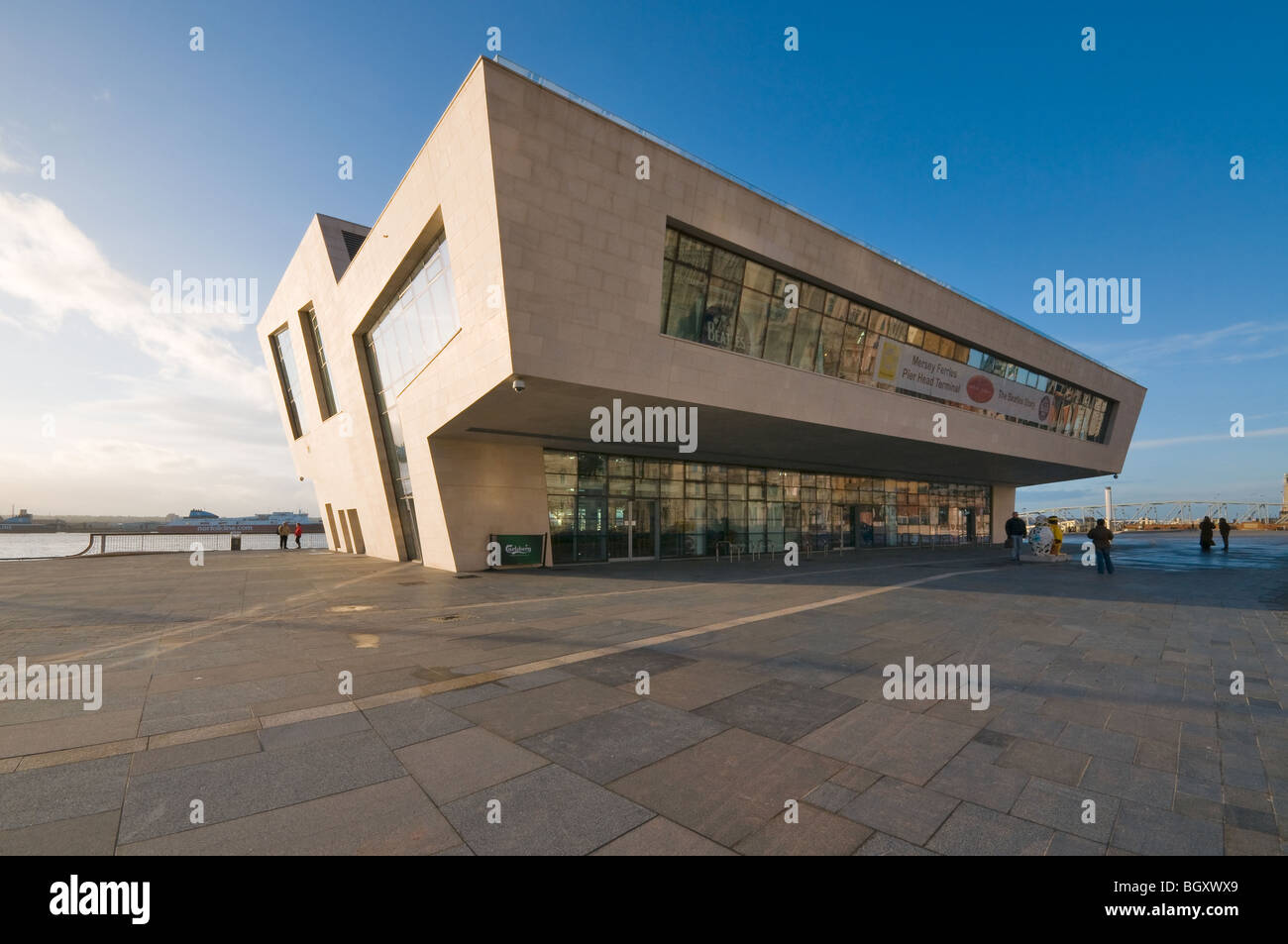 Liverpool's Pier Head Ferry Terminal Stock Photo - Alamy