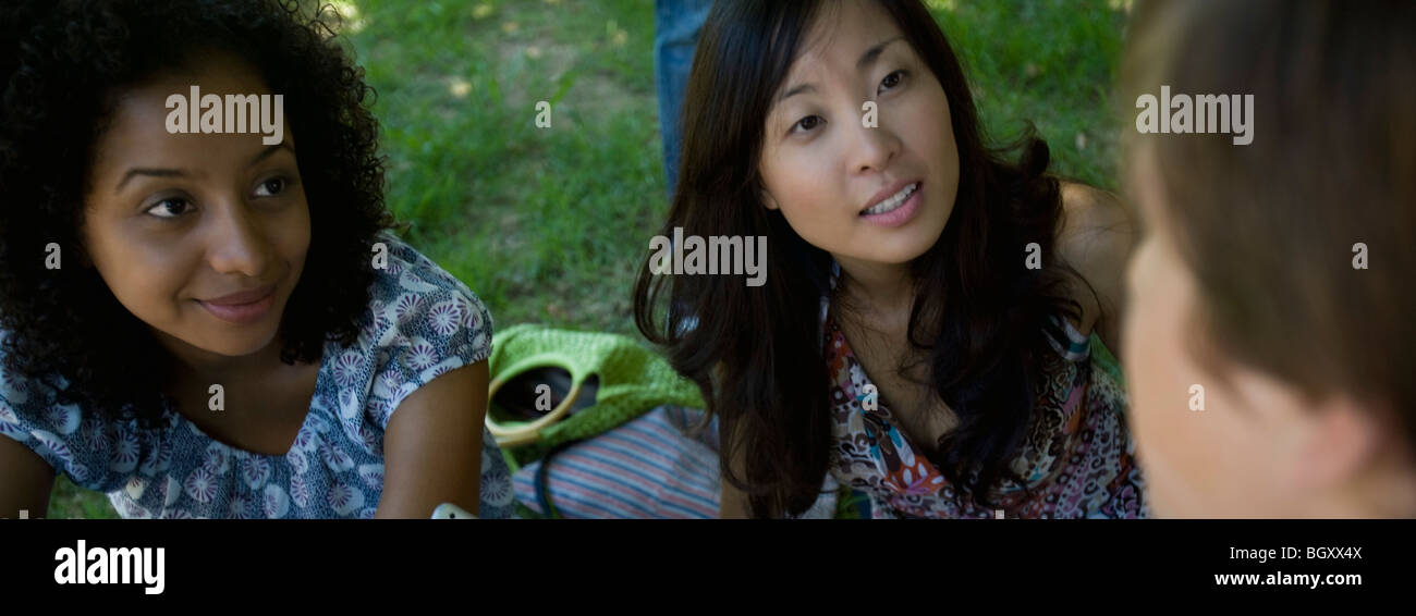 Young asians together hi-res stock photography and images - Alamy