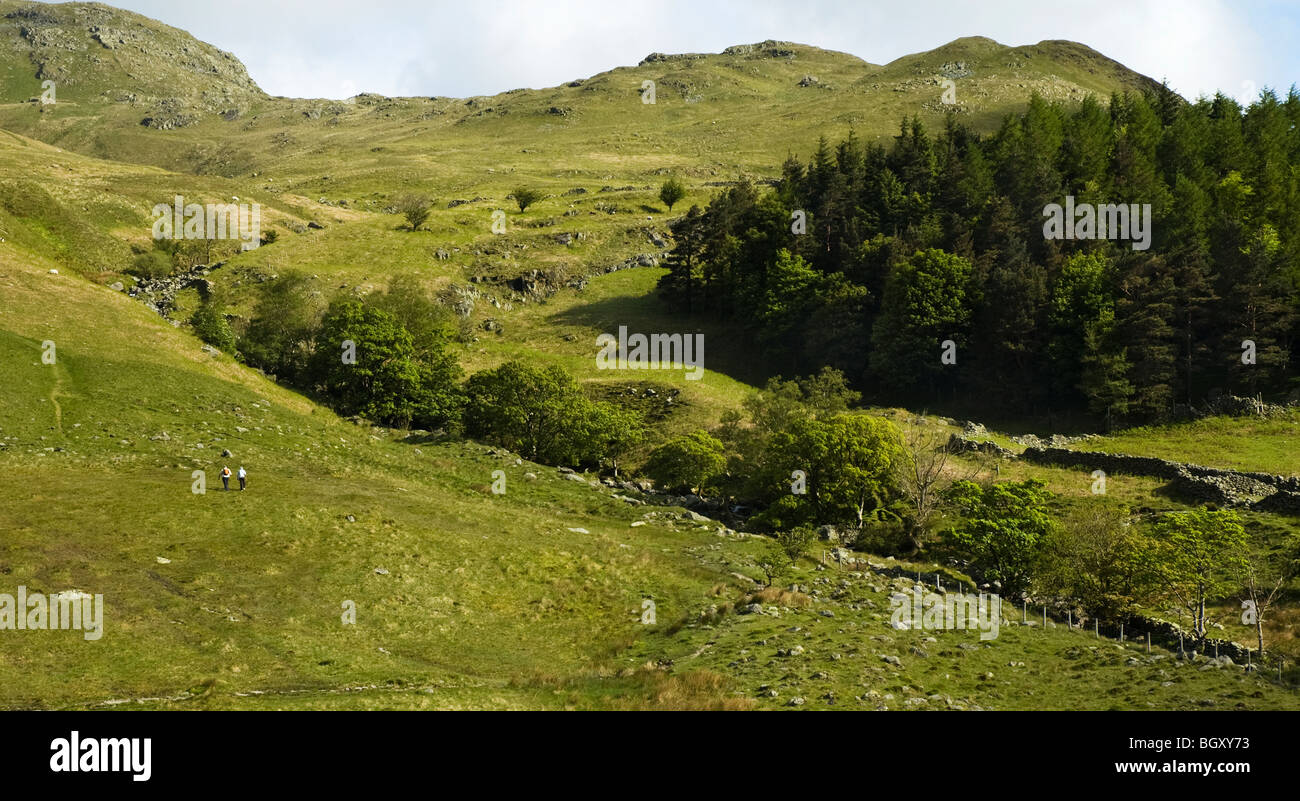 Lake countryside and distant hills hi-res stock photography and images ...