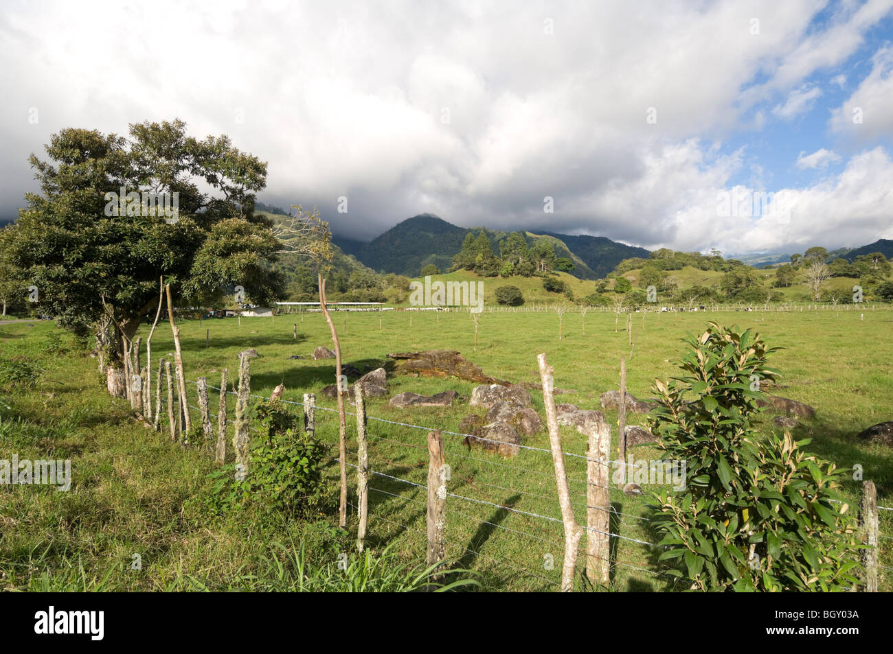 Panama Volcan Chiriqui Province Stock Photo - Alamy