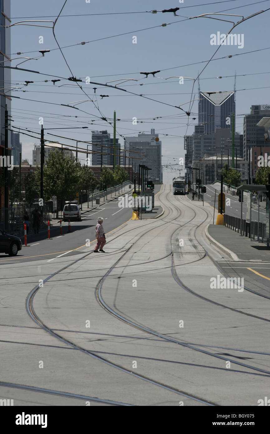 Tramlines tram lines hi-res stock photography and images - Alamy