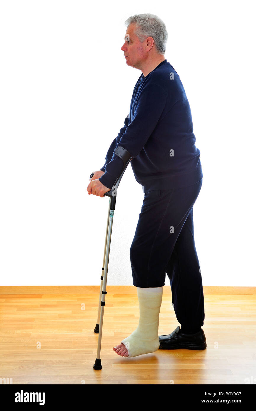 Crutches Broken Leg
