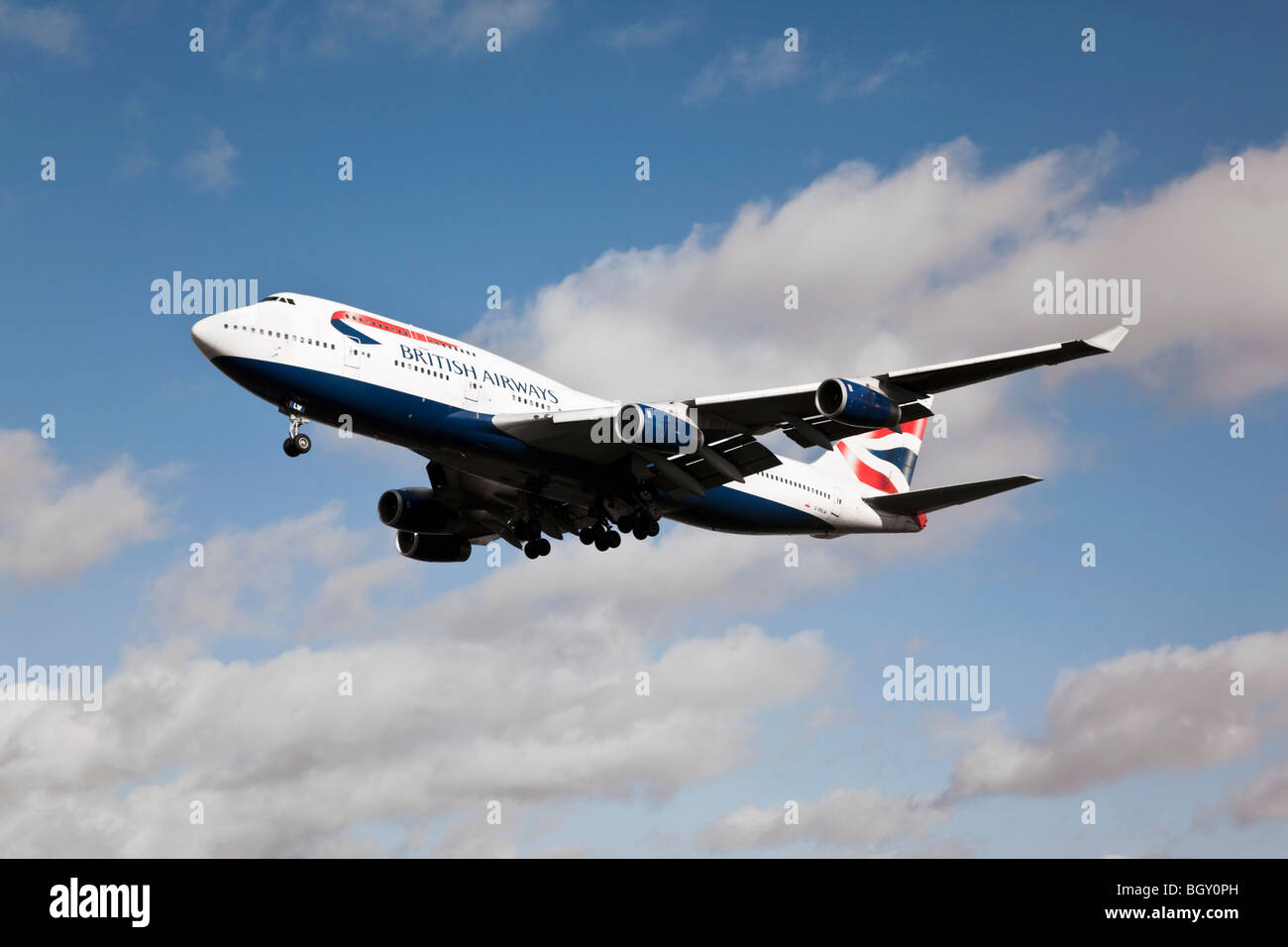 Boeing 747 jumbo jet airliner cockpit hi-res stock photography and ...