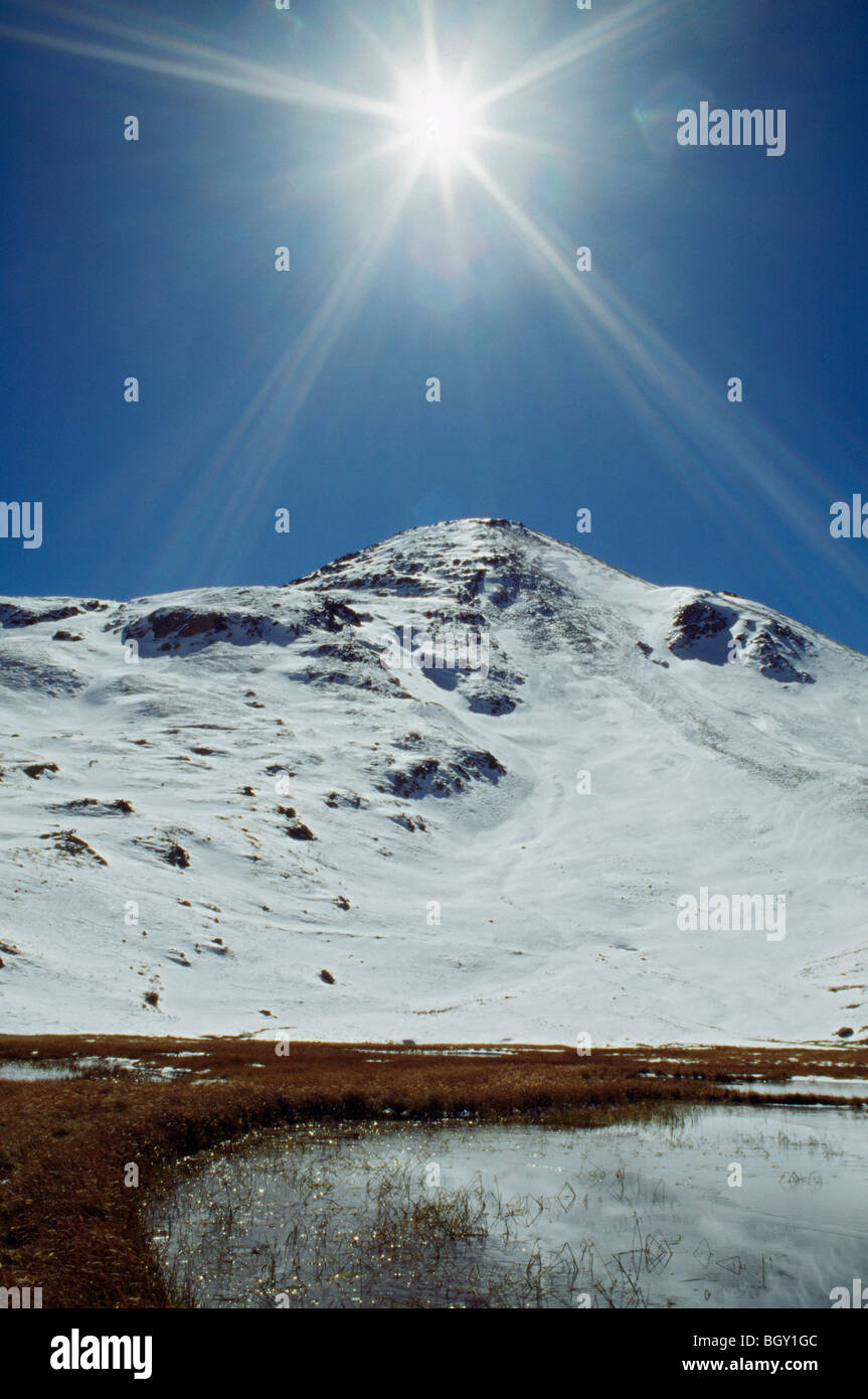 Sunburst, Houghton Mountain, San Juan Mountains, Colorado, USA Stock ...