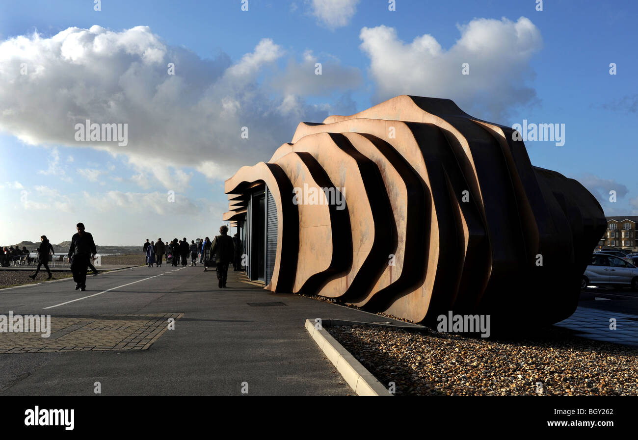 The East Beach cafe on Littlehampton seafront UK Stock Photo - Alamy