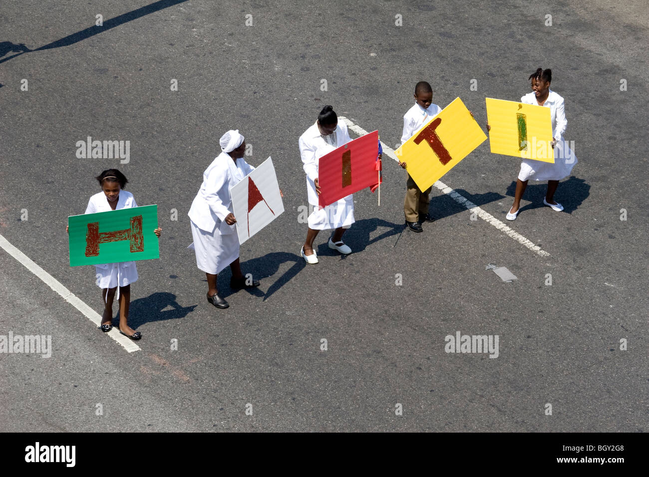 dancers at The Haitian Day Parade & Haitian Spring Fest NR Stock Photo ...