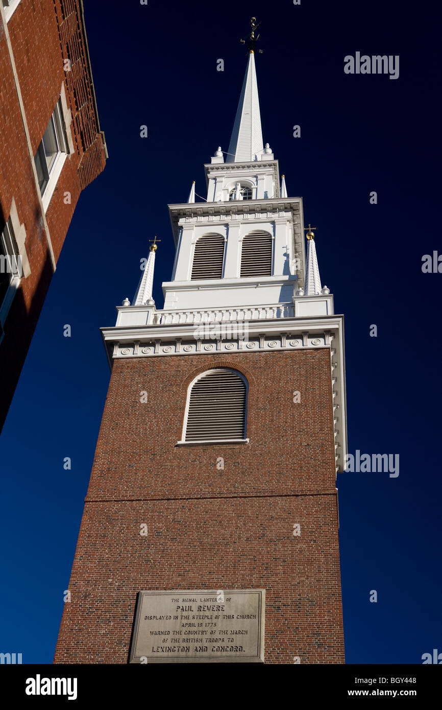 Old North Church, Boston, Massachusetts, USA Stock Photo - Alamy
