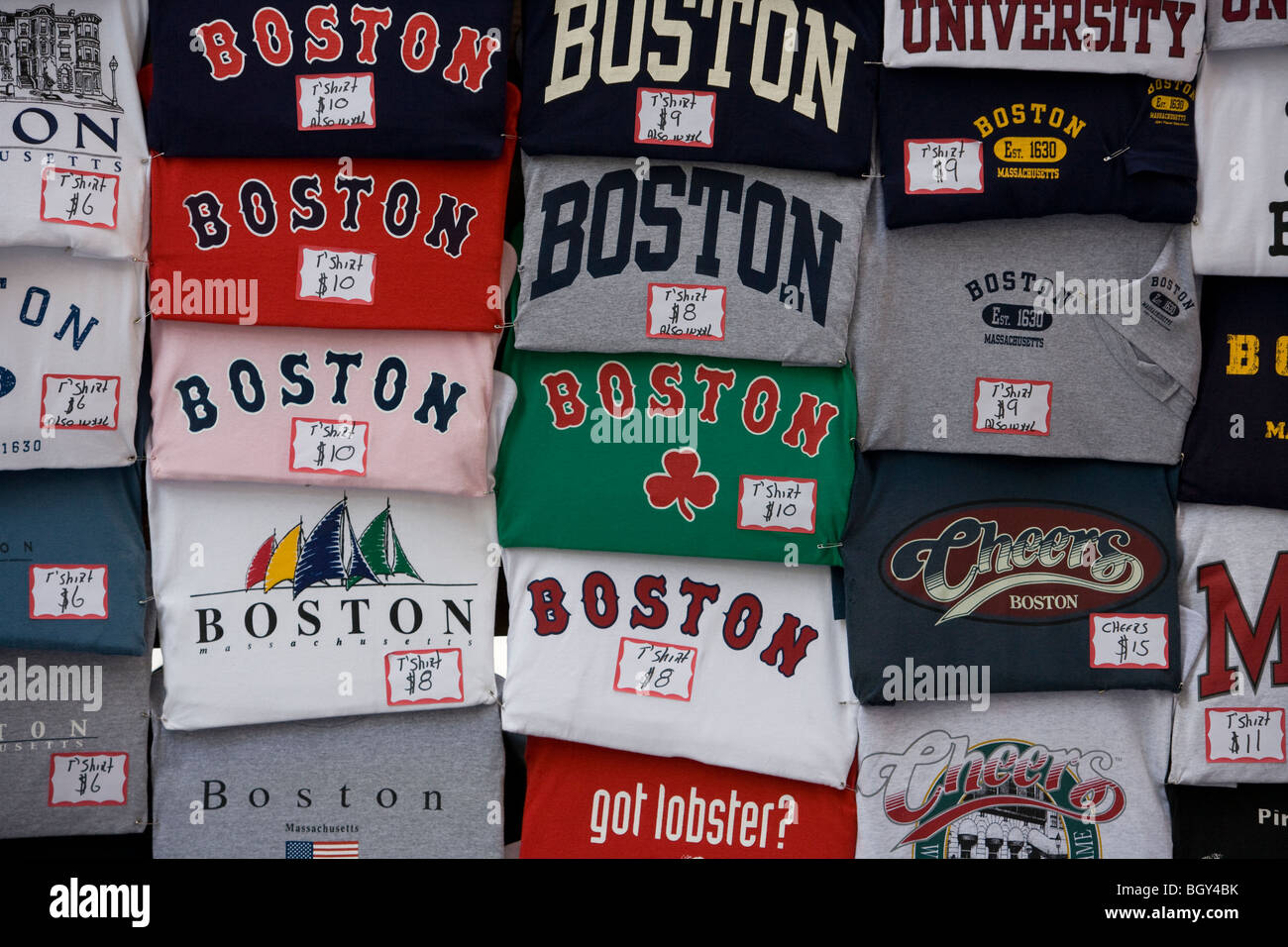 Boston t shirts hi-res stock photography and images - Alamy