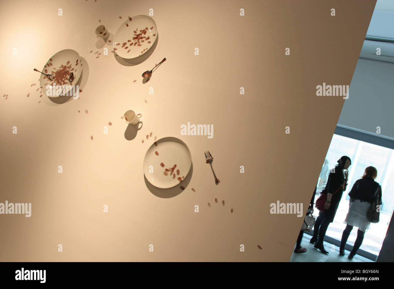 21 21 Design Space, building designed by architect Tadao Ando, at Tokyo ...