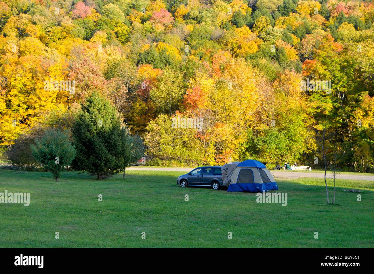 Camping Indiana State Park Stock Photo - Alamy