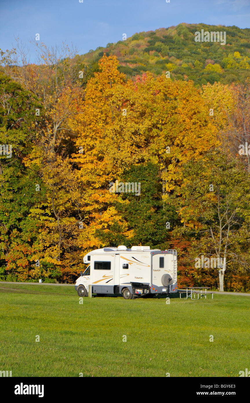 Camping Illinois State Park Stock Photo - Alamy
