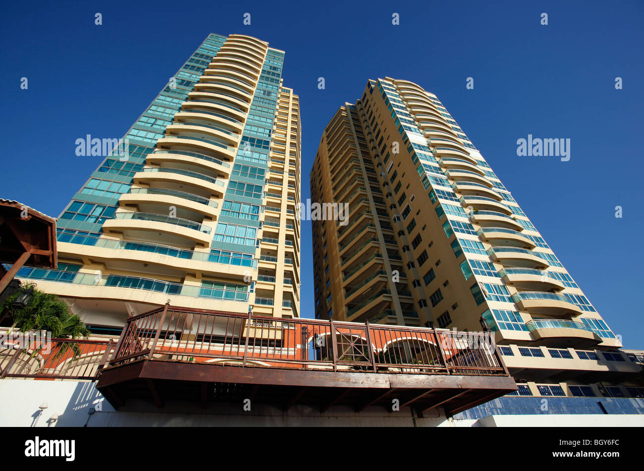 Modern buildings, Santo Domingo, Dominican Republic Stock Photo - Alamy