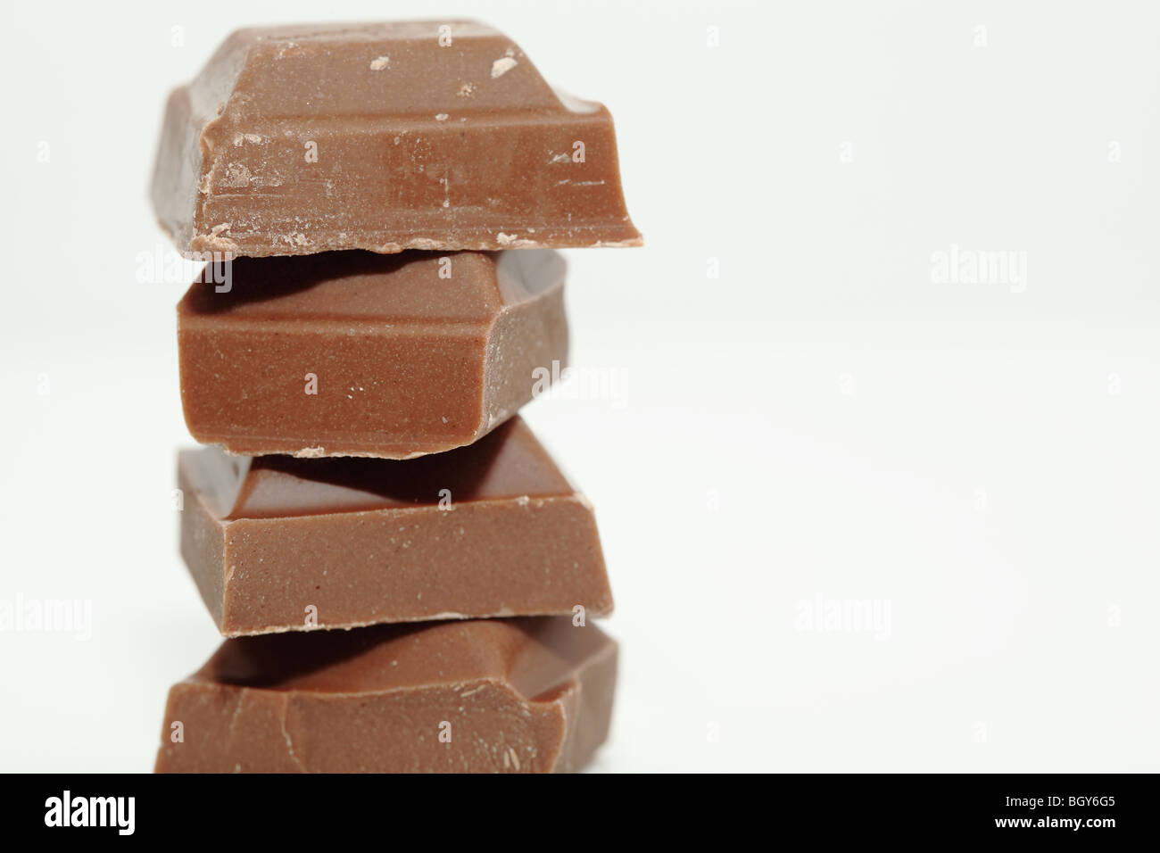 Chocolate squares hi-res stock photography and images - Alamy