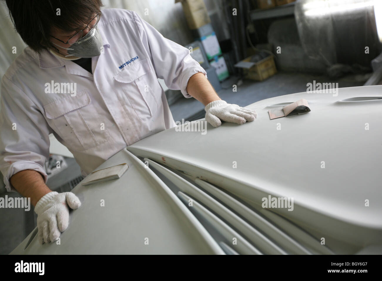 'Orochi' car, hand built by Mitsuoka cars, Toyama, Japan Stock Photo ...