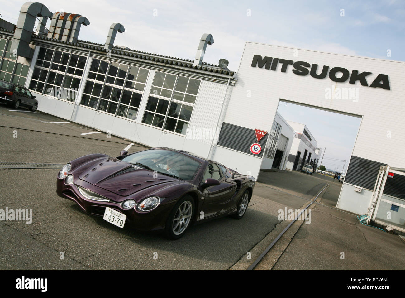 'Orochi' car, hand built by Mitsuoka cars, Toyama, Japan Stock Photo ...