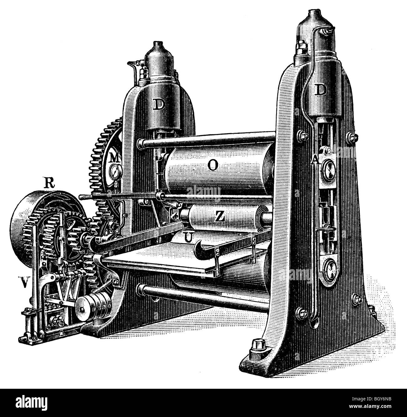 Ironing Mangles 19th Century