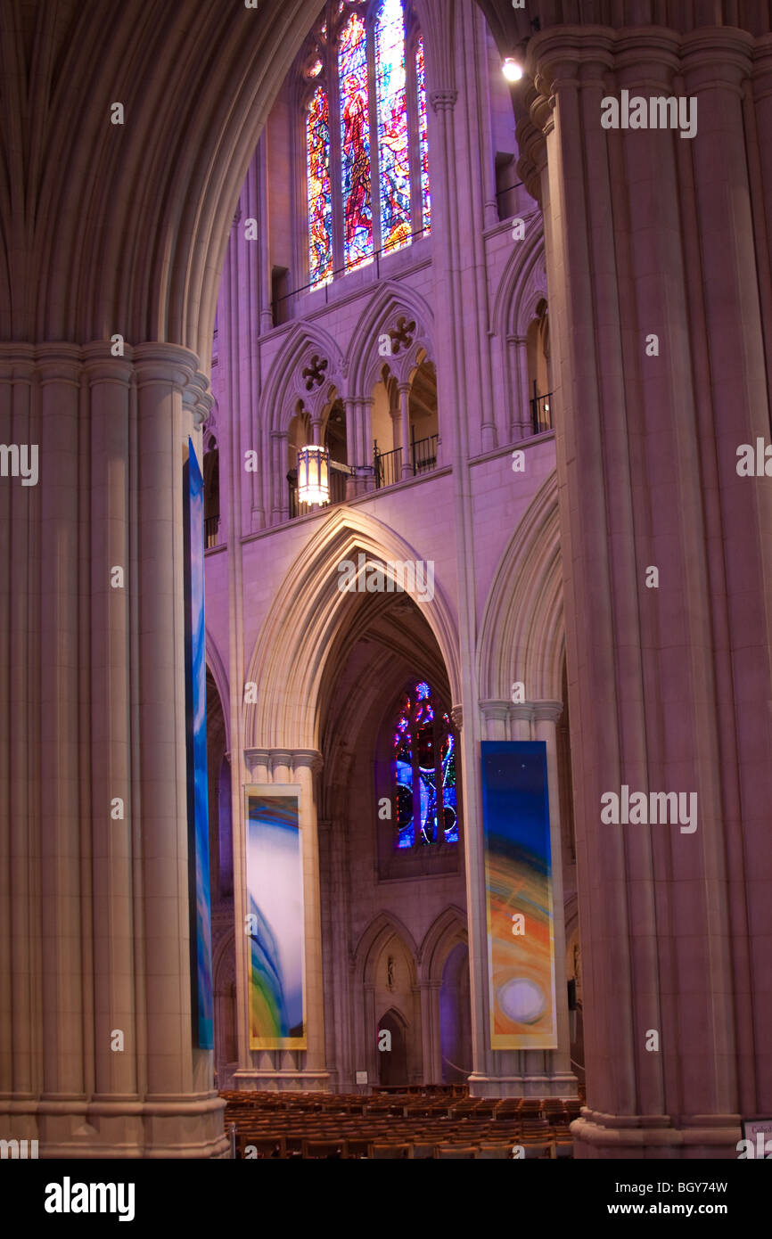 Interior washington national cathedral hi-res stock photography and ...