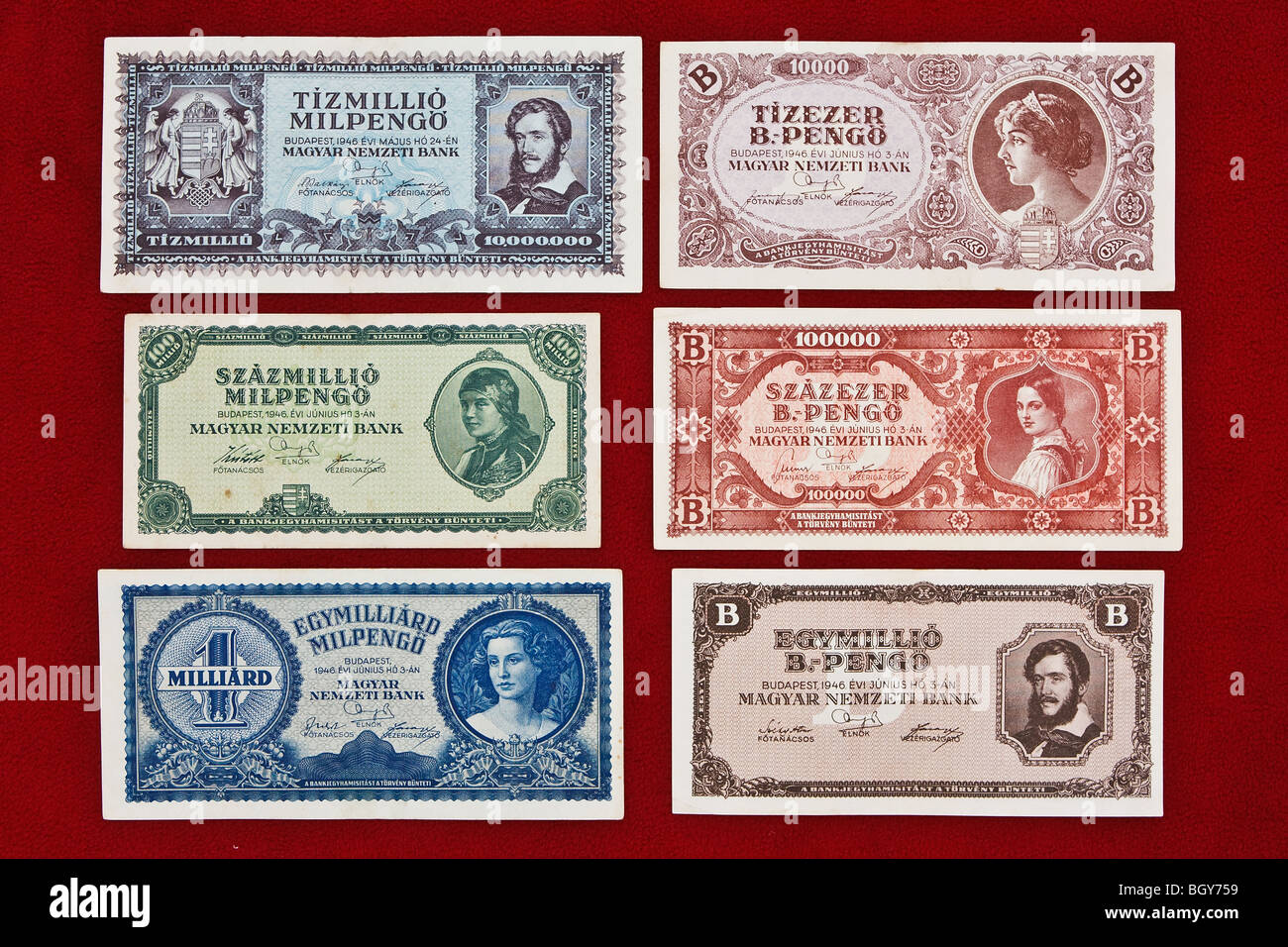 Hyperinflation hungary hi-res stock photography and images - Alamy