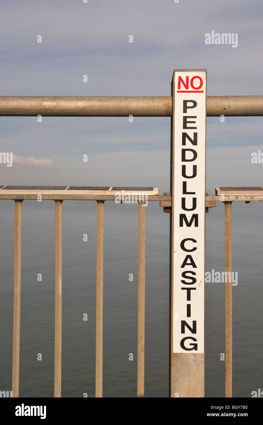 No pendulum casting sign hi-res stock photography and images - Alamy