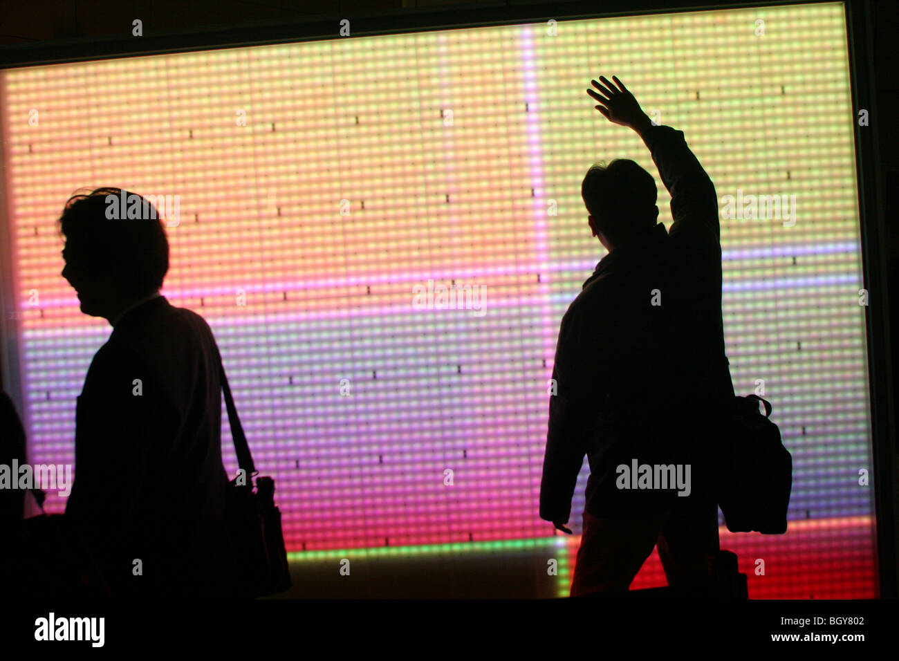 Technology interacting interact hi-res stock photography and images - Alamy