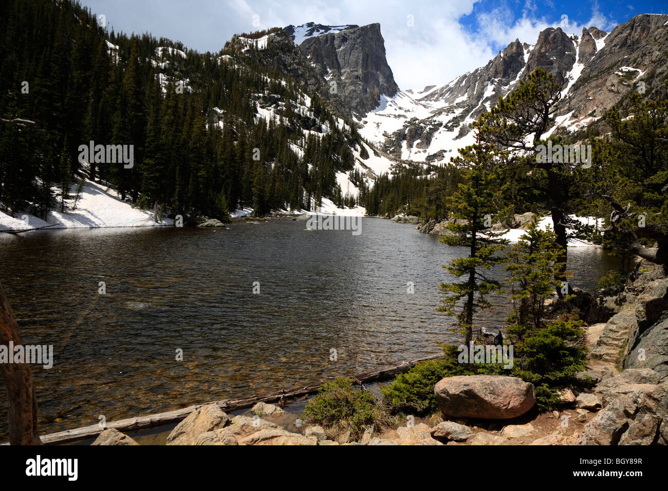 Nymph Lake, Rocky Mountain National Park, Colorado, USA Stock Photo - Alamy