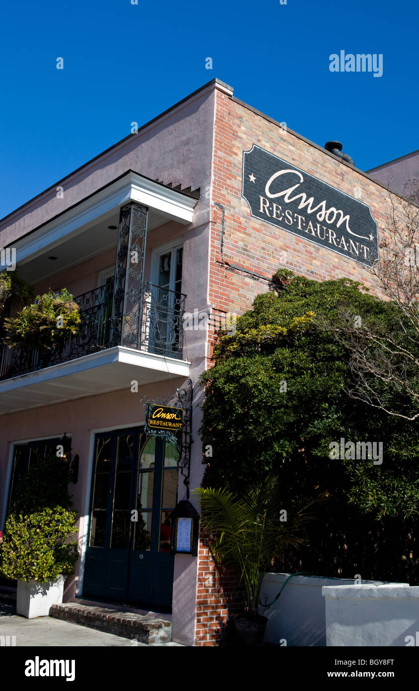 Anson Restaurant, Anson Street, Charleston, South Carolina, United ...