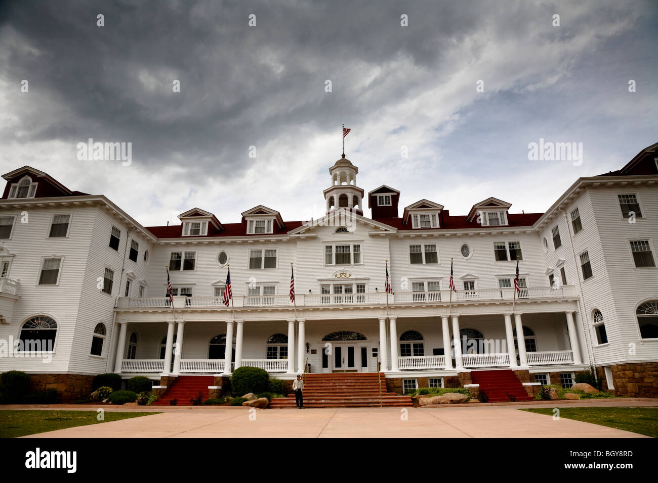 Haunted Stanley Hotel, Estes Park, Colorado, USA Stock Photo - Alamy