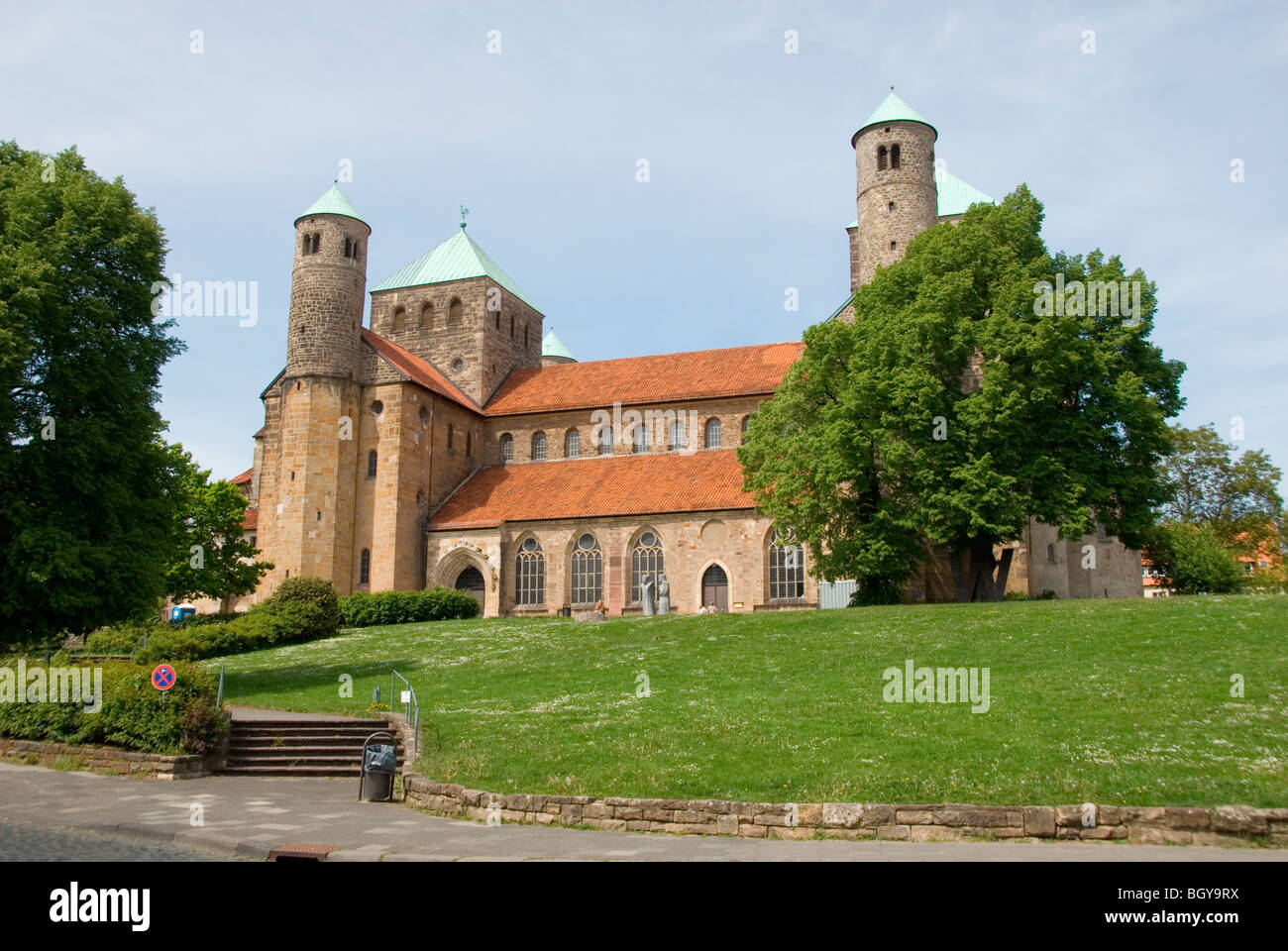 St michael's church hildesheim hi-res stock photography and images - Alamy