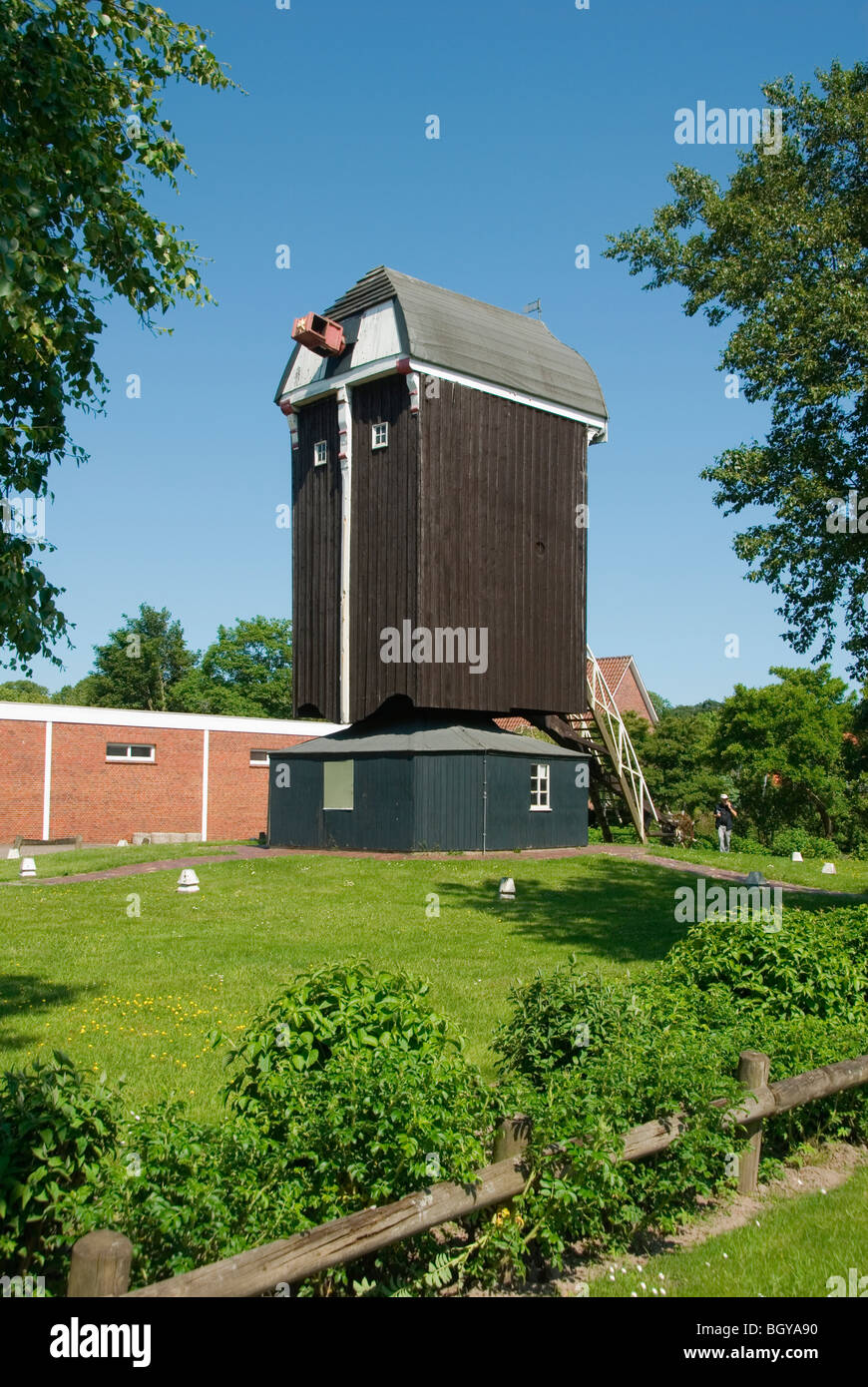 German post mill hi-res stock photography and images - Alamy