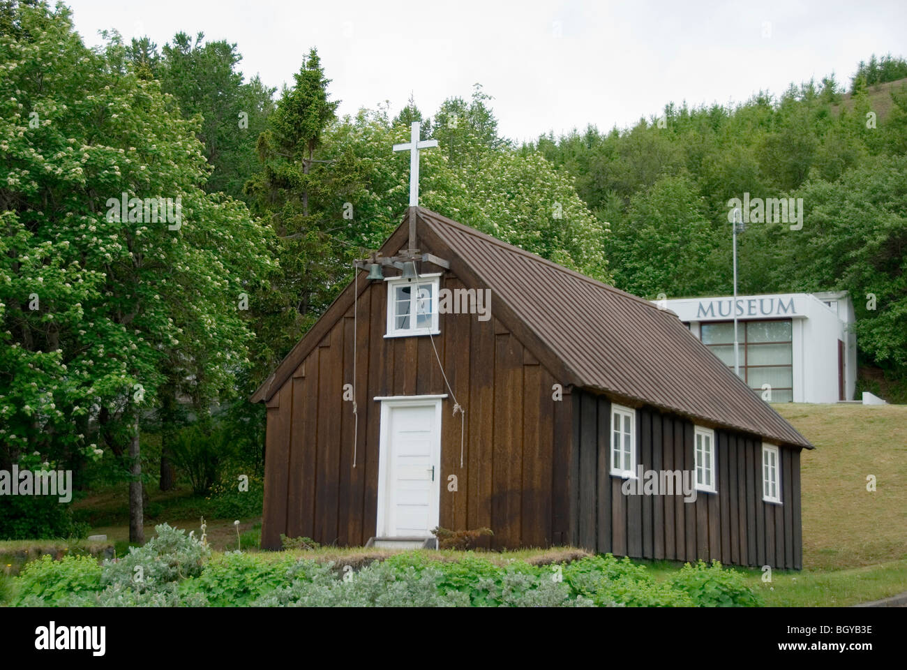Akureyri museum church hi-res stock photography and images - Alamy