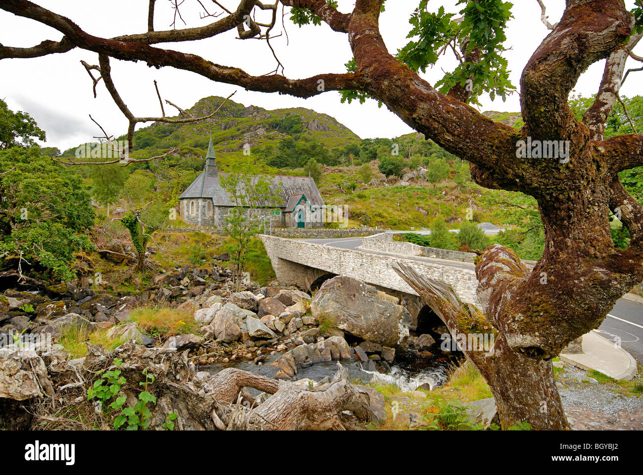 Country scene in Upper Lake, Killarney Ireland Stock Photo - Alamy