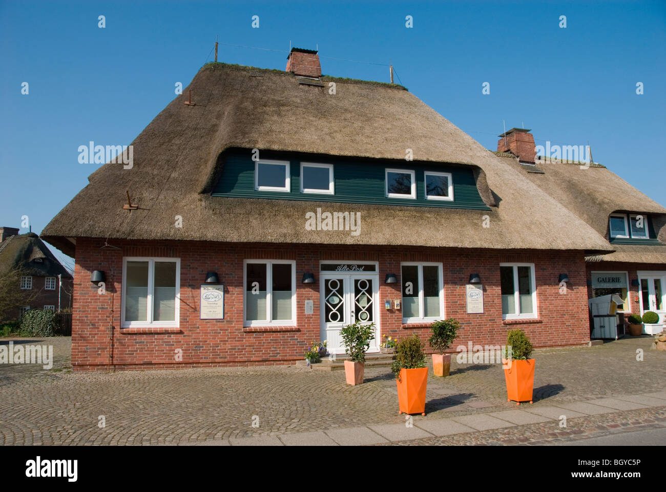 Old post office and apartment building hi-res stock photography and ...