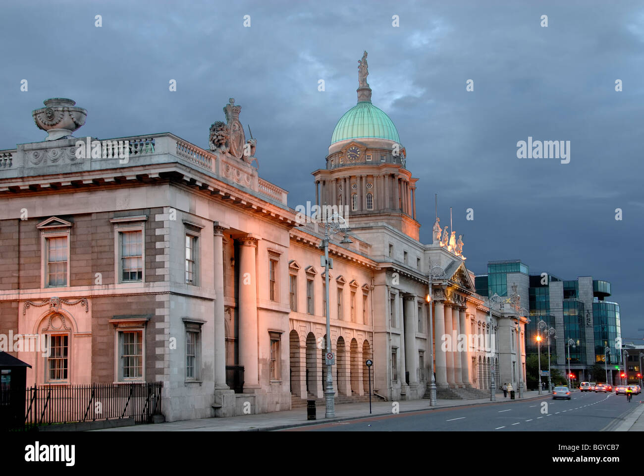 Custom House Dublin Ireland Stock Photo - Alamy