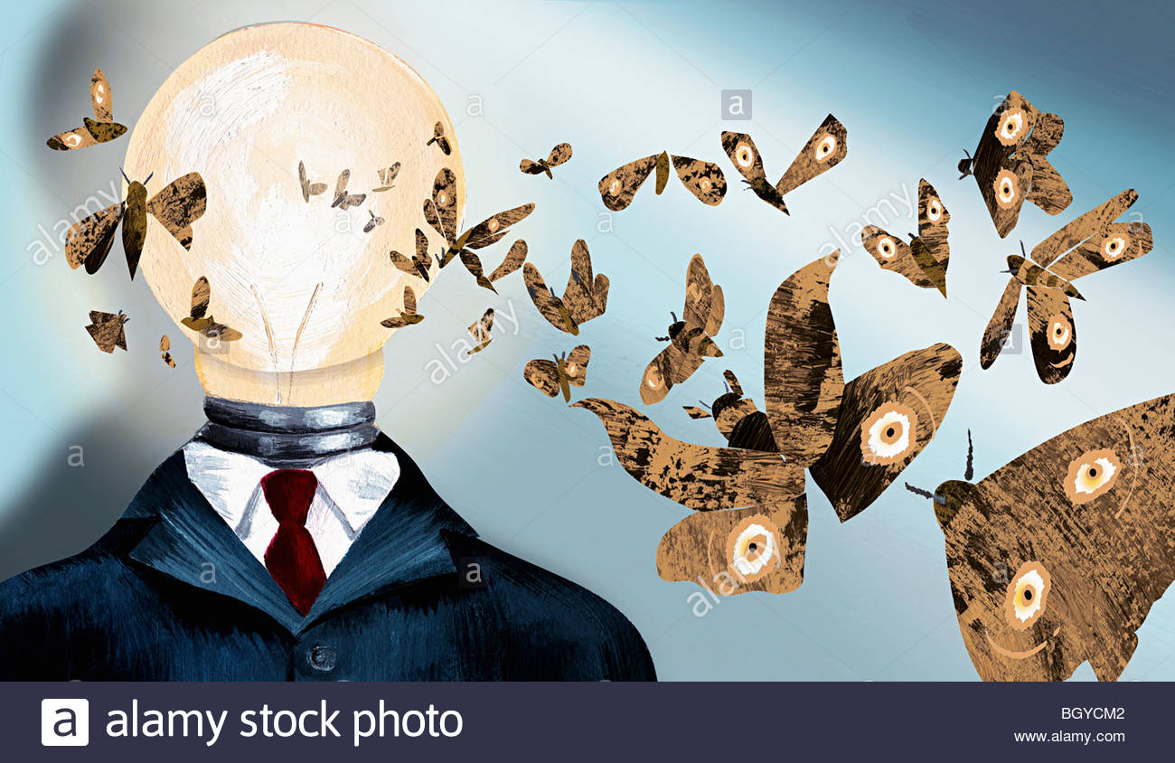 Moth Light Bulb Stock Photos & Moth Light Bulb Stock Images - Alamy