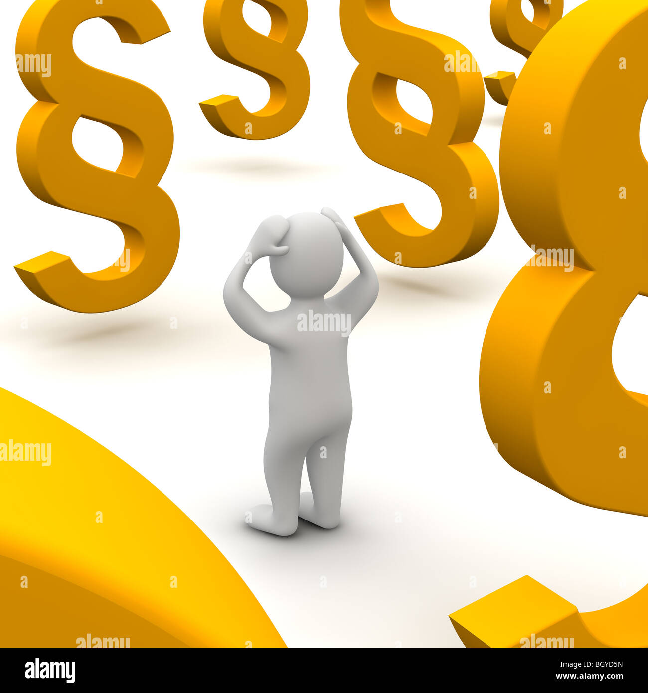 Illustration confused guy cartoon hi-res stock photography and images ...