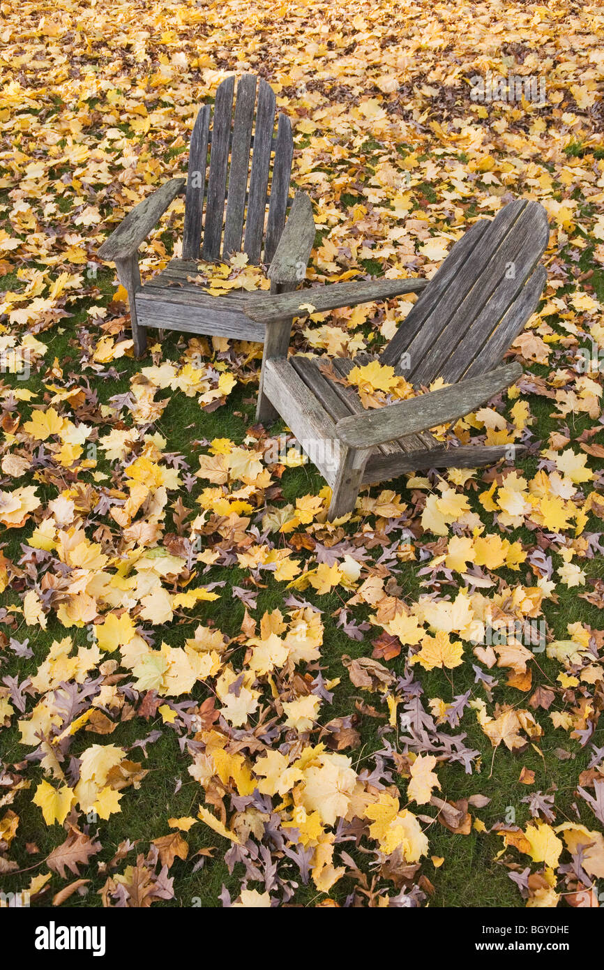 Lawn chairs fallen hi-res stock photography and images - Alamy