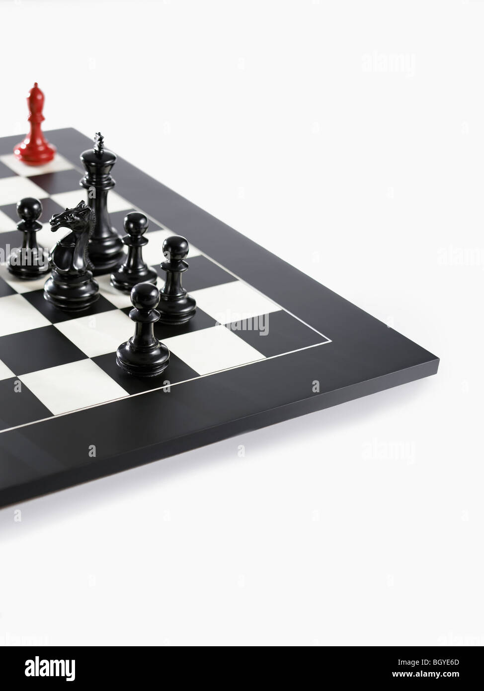 Chessboard chess pieces Cut Out Stock Images & Pictures - Alamy