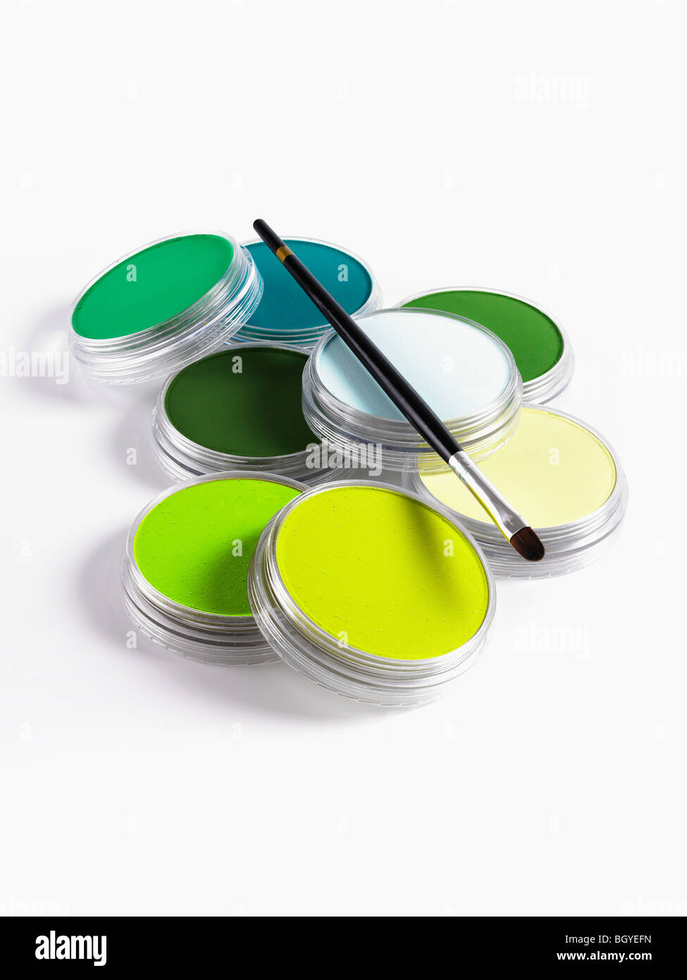 Shades of paint Cut Out Stock Images & Pictures - Alamy