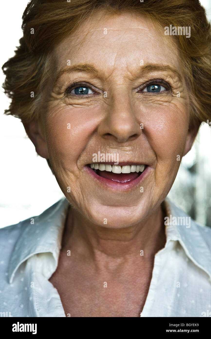 Senior woman, portrait Stock Photo - Alamy