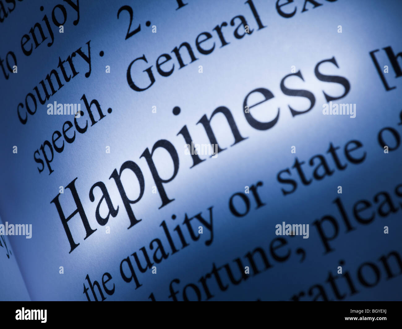 Words in dictionary Stock Photo - Alamy