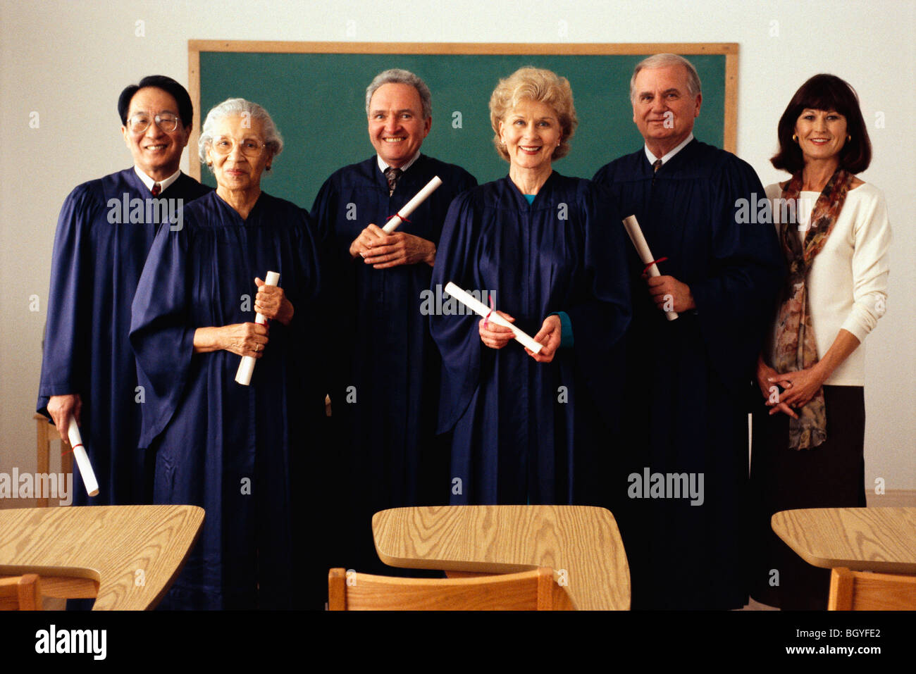 55 65 year old caucasian female hi-res stock photography and images - Alamy