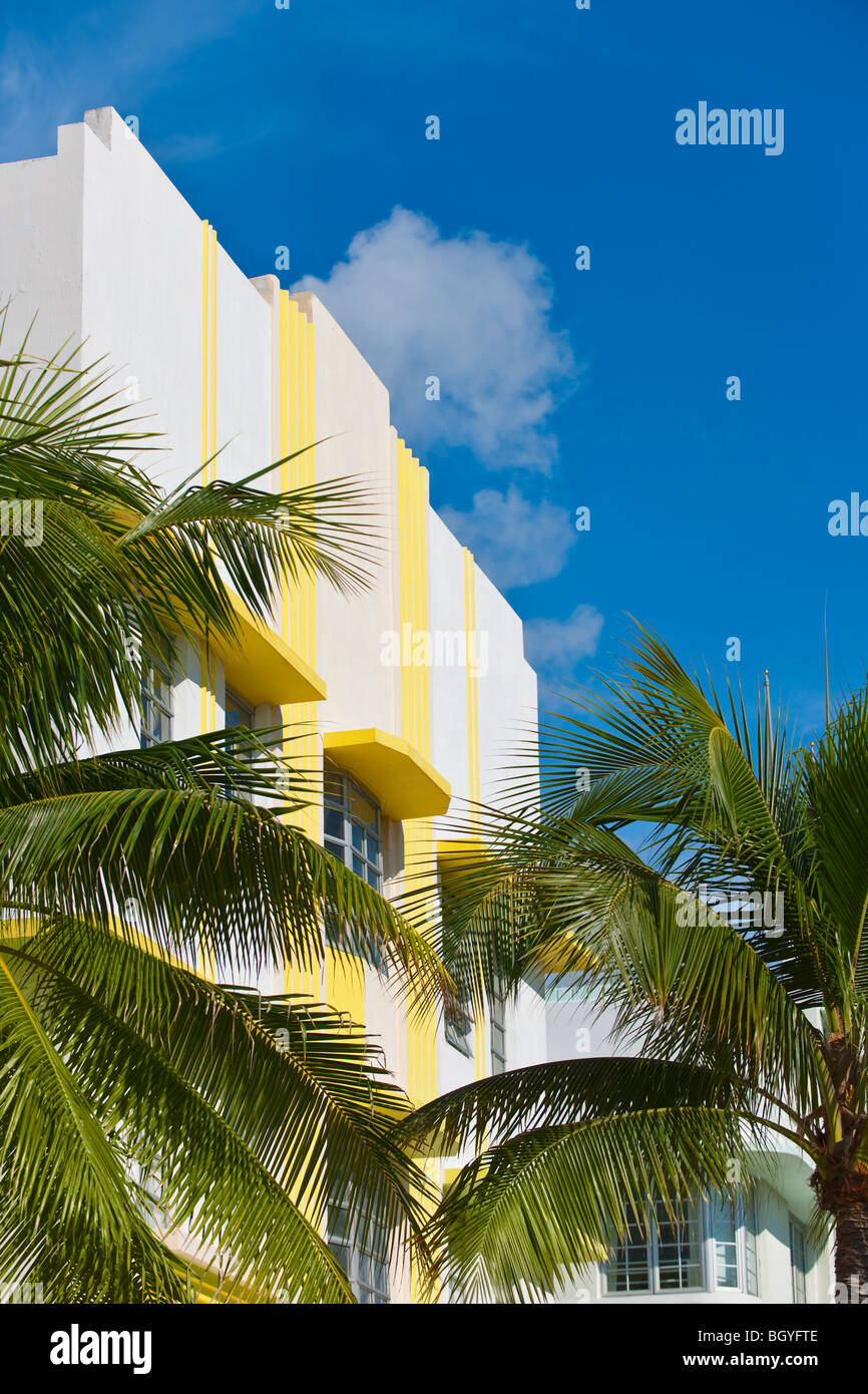 Building and palm trees hi-res stock photography and images - Alamy