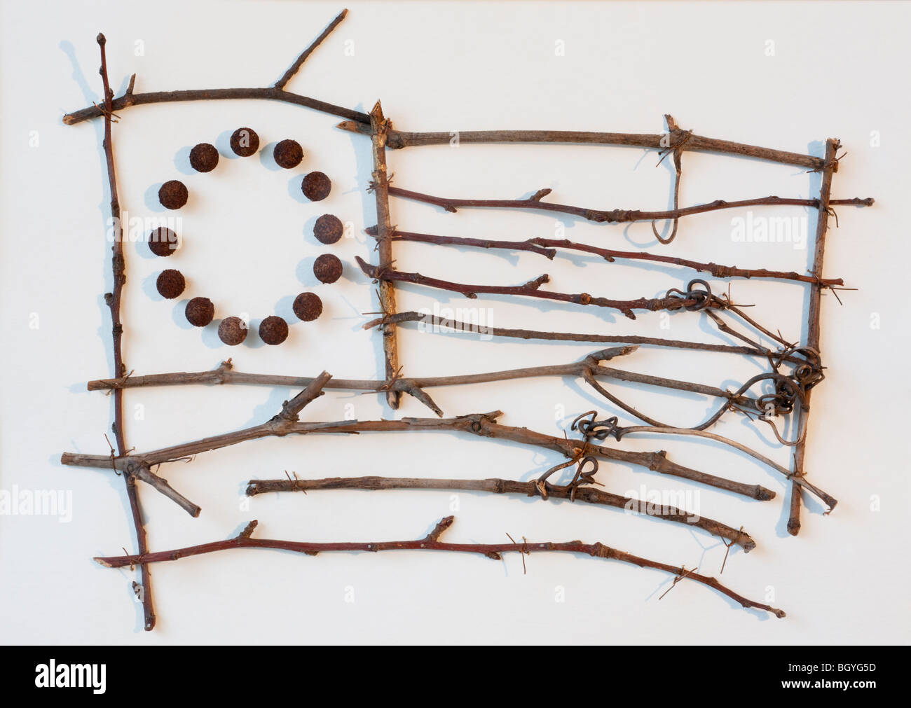 American flag circle icon hi-res stock photography and images - Alamy